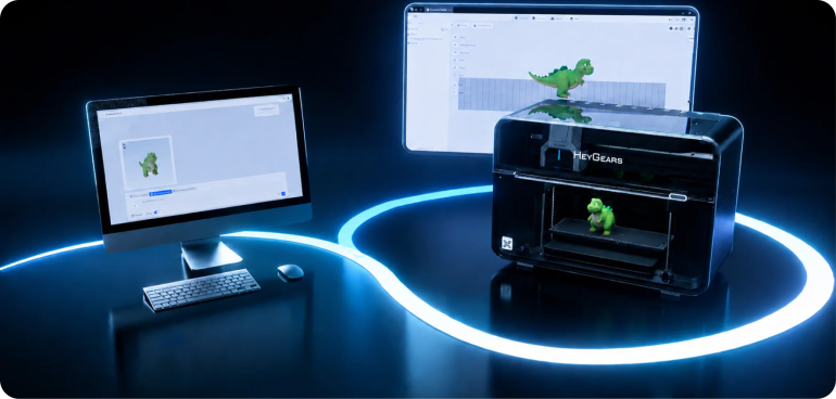 HeyGears G1 Series desktop full-color 3D and UV printer: Technical ...